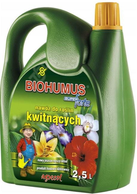 Nawóz biohumus do roślin kwitnących 2,5L Agrecol ogrodnik24.pl